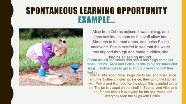 Making Continous Provision good! Early years | PPTX | Daycare and Pre ...