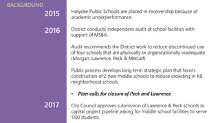 Holyoke Two Middle Schools Proposal | PPT