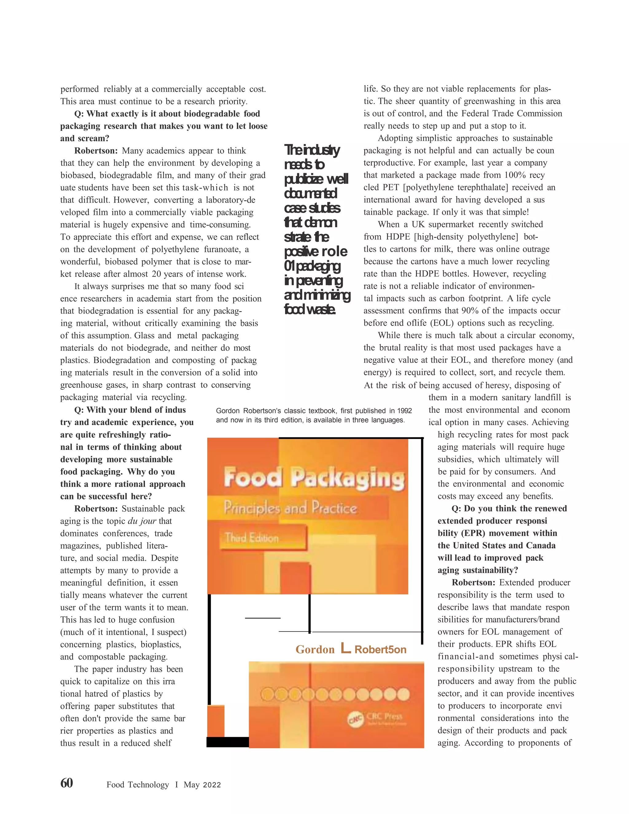 May 2022 Gordon Robertson- Rational Thoughts on Sustainable Packaging.pptx