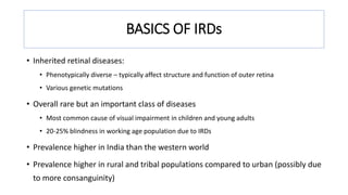 Genetics in Inherited Retinal Diseases | PPT