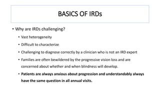 Genetics in Inherited Retinal Diseases | PPT
