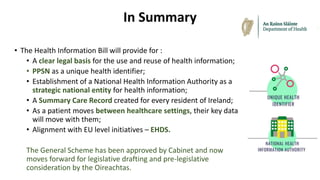 Health Information Framework for Ireland | PPTX