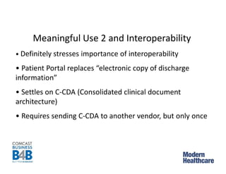 Webinar: Information Technology: How to achieve interoperability across ...