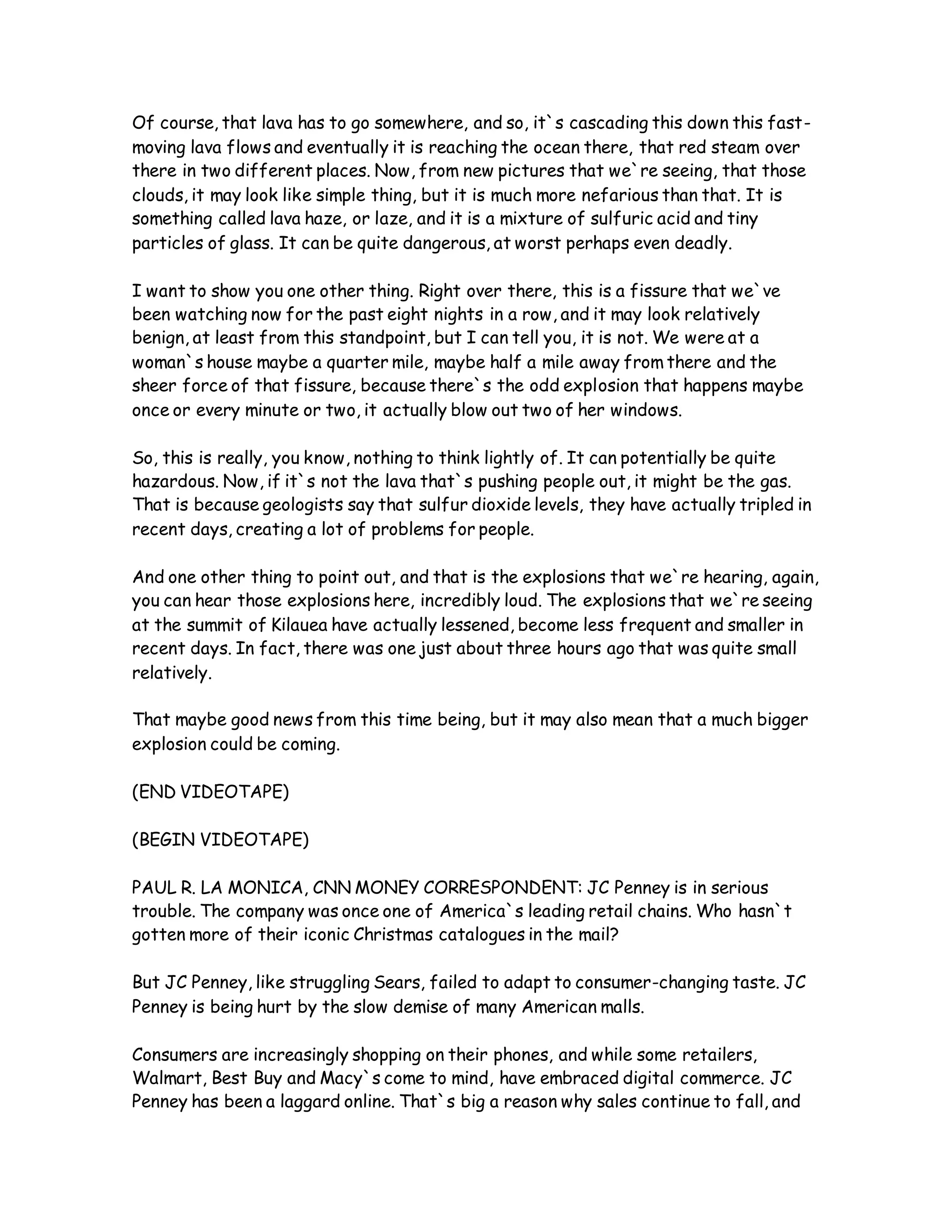 CNN 10 May 22 Tapescript | PDF