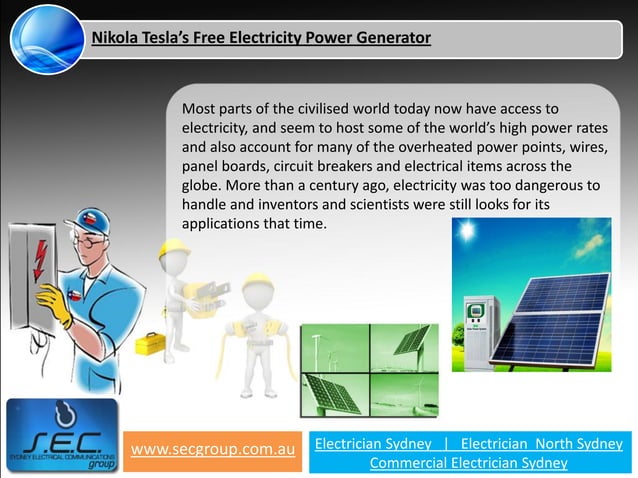 Nikola Tesla’s Free Electricity Power Generator | PDF | Physics | Science