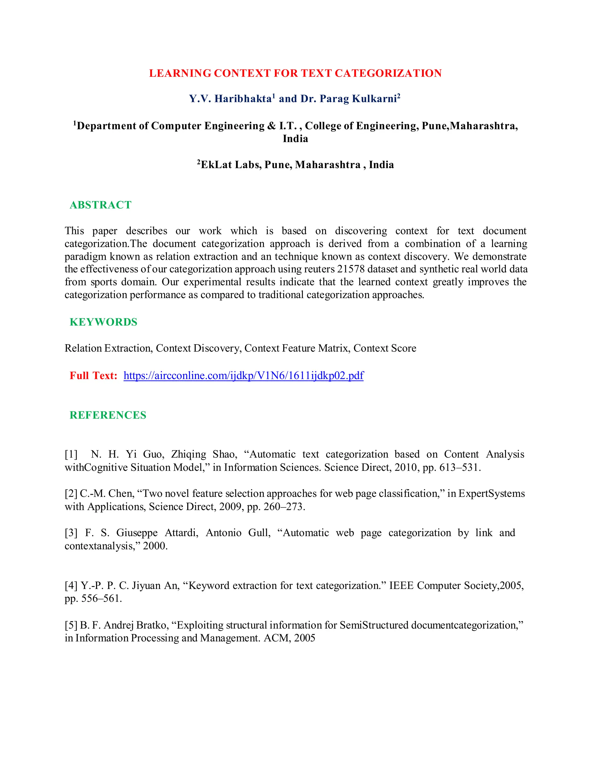 May 2025: Top 10 Read Articles in Data Mining & Knowledge Management Process | PDF