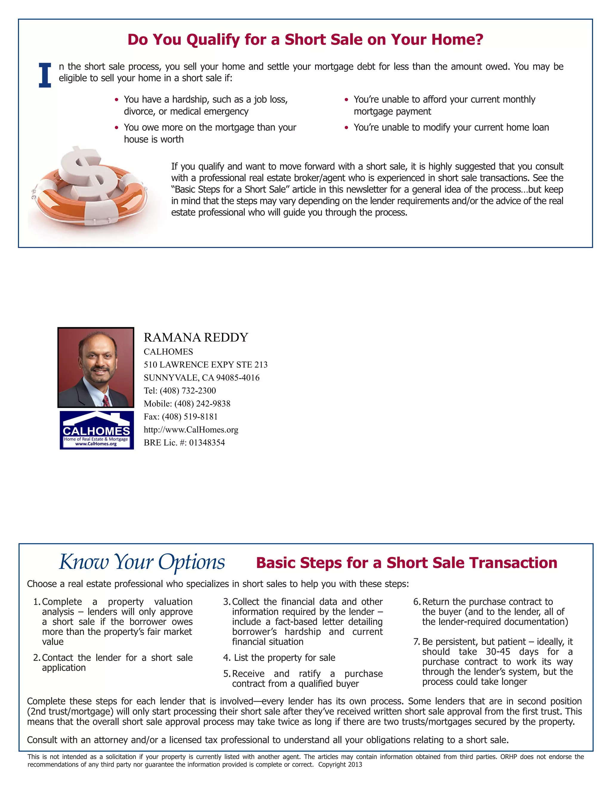 Shortsale Explained | PDF