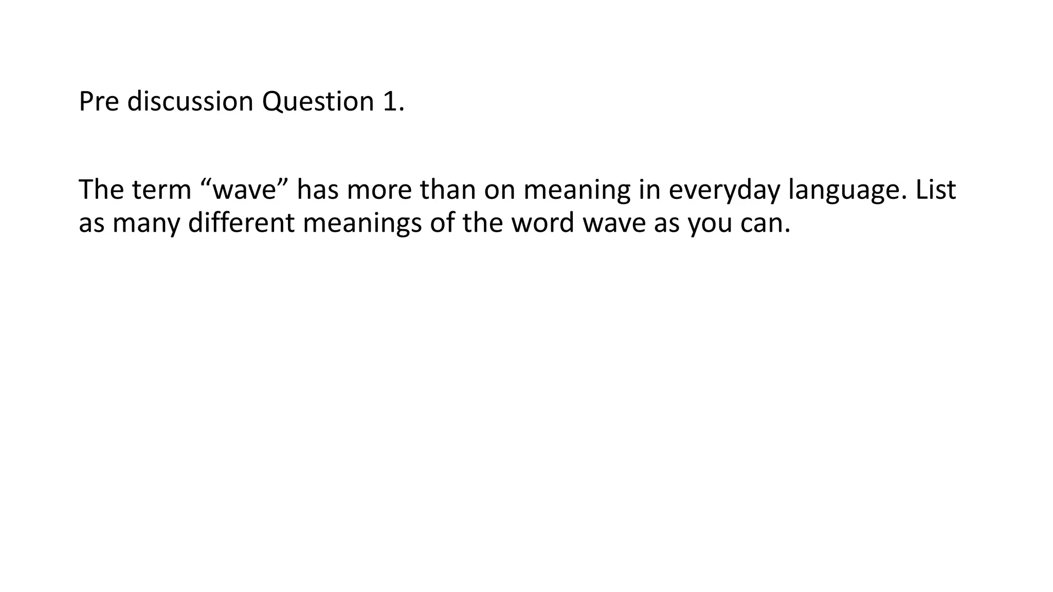 May 2 monday sound waves lesson | PPT