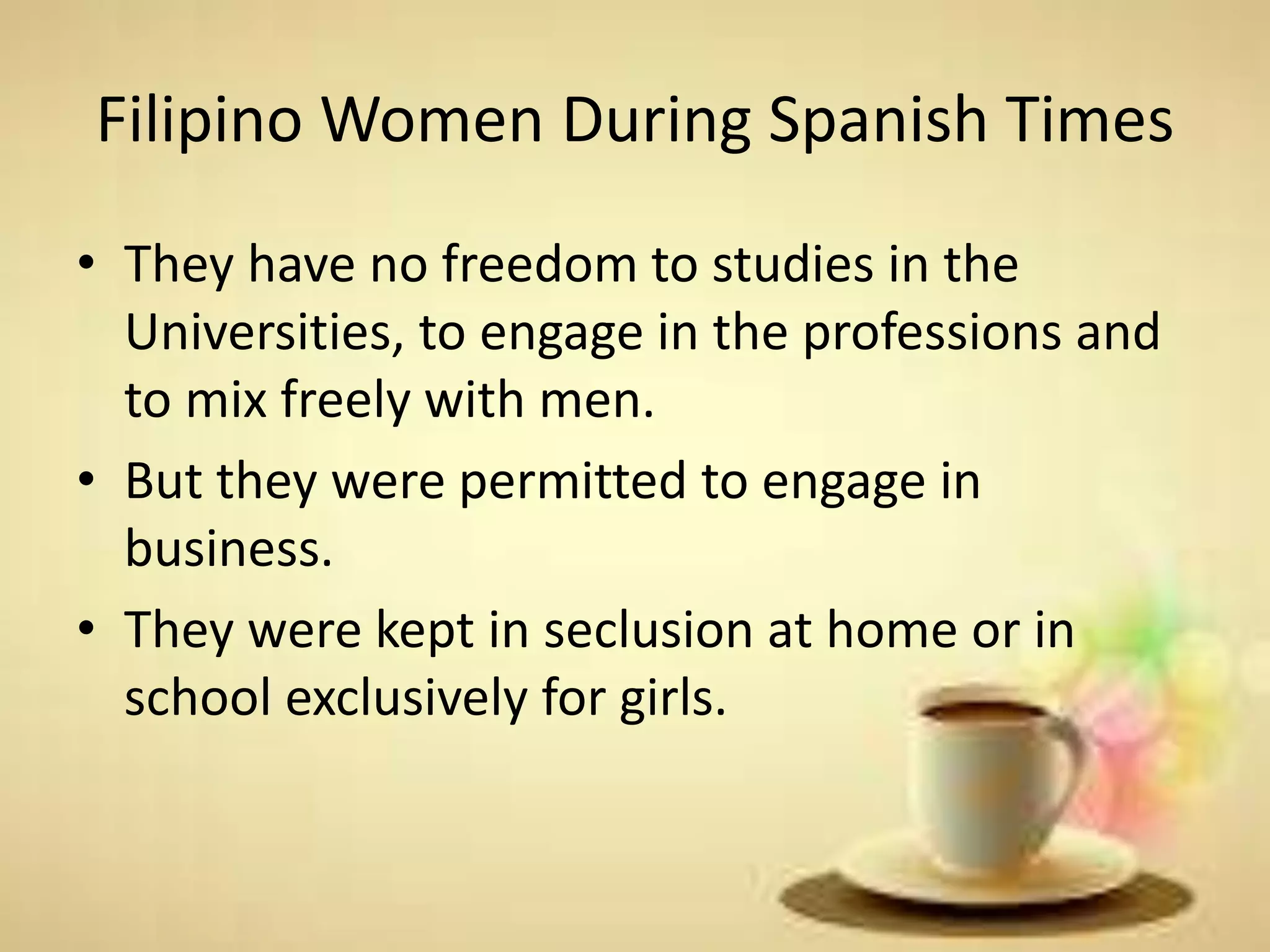 Philippine History- Social Status during Spanish Era-last years of ...