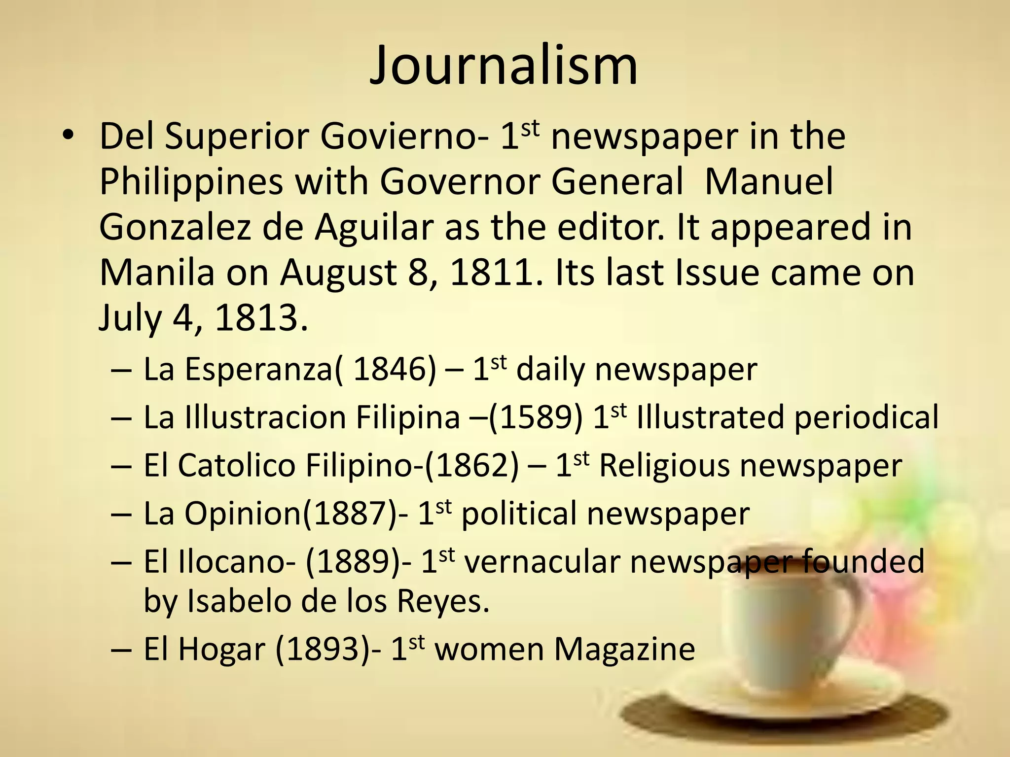 Philippine History- Social Status during Spanish Era-last years of ...
