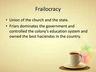 Philippine History- Social Status during Spanish Era-last years of ...