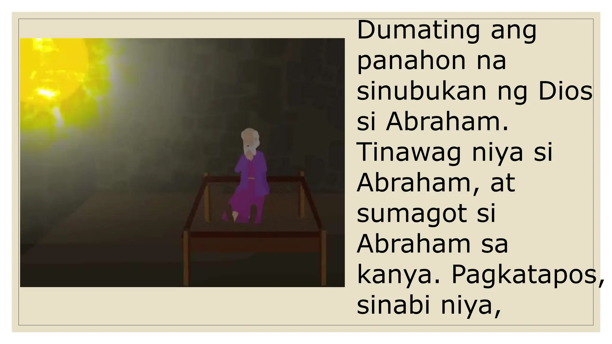 Sunday School Kids Lesson - Abraham and Isaac.pptx