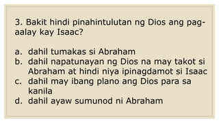 Sunday School Kids Lesson - Abraham and Isaac.pptx