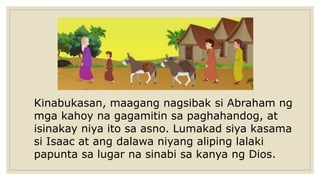 Sunday School Kids Lesson - Abraham and Isaac.pptx