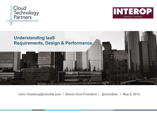 Understanding IaaS Requirements & Design Cloud | PPT