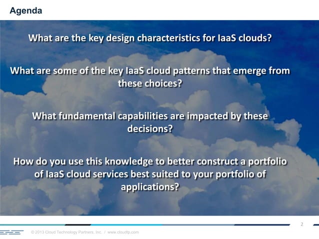 Understanding IaaS Requirements & Design Cloud | PPT