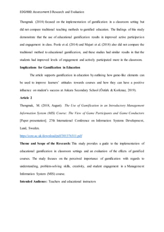 May 6633122 Researc & Evaluation- Gamification in Education.docx