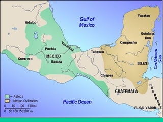 Maya Civilization Map