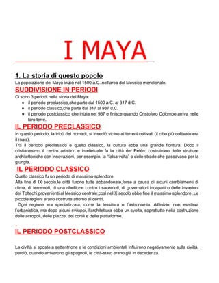 Maya | PDF