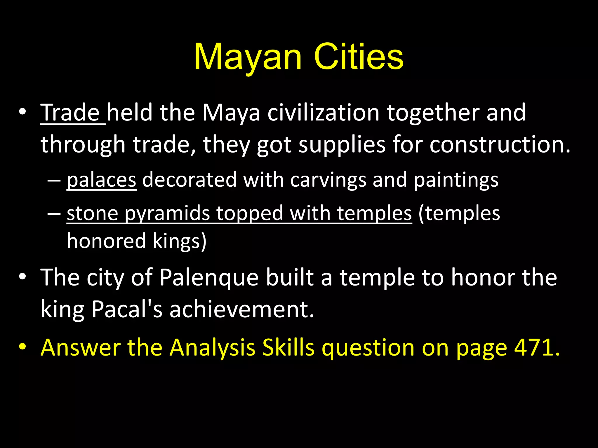 Maya Civilization | PPTX