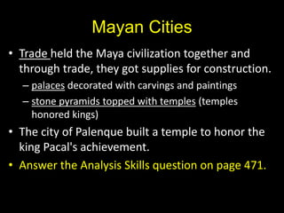 Maya Civilization | PPTX