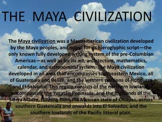 Maya | PPTX