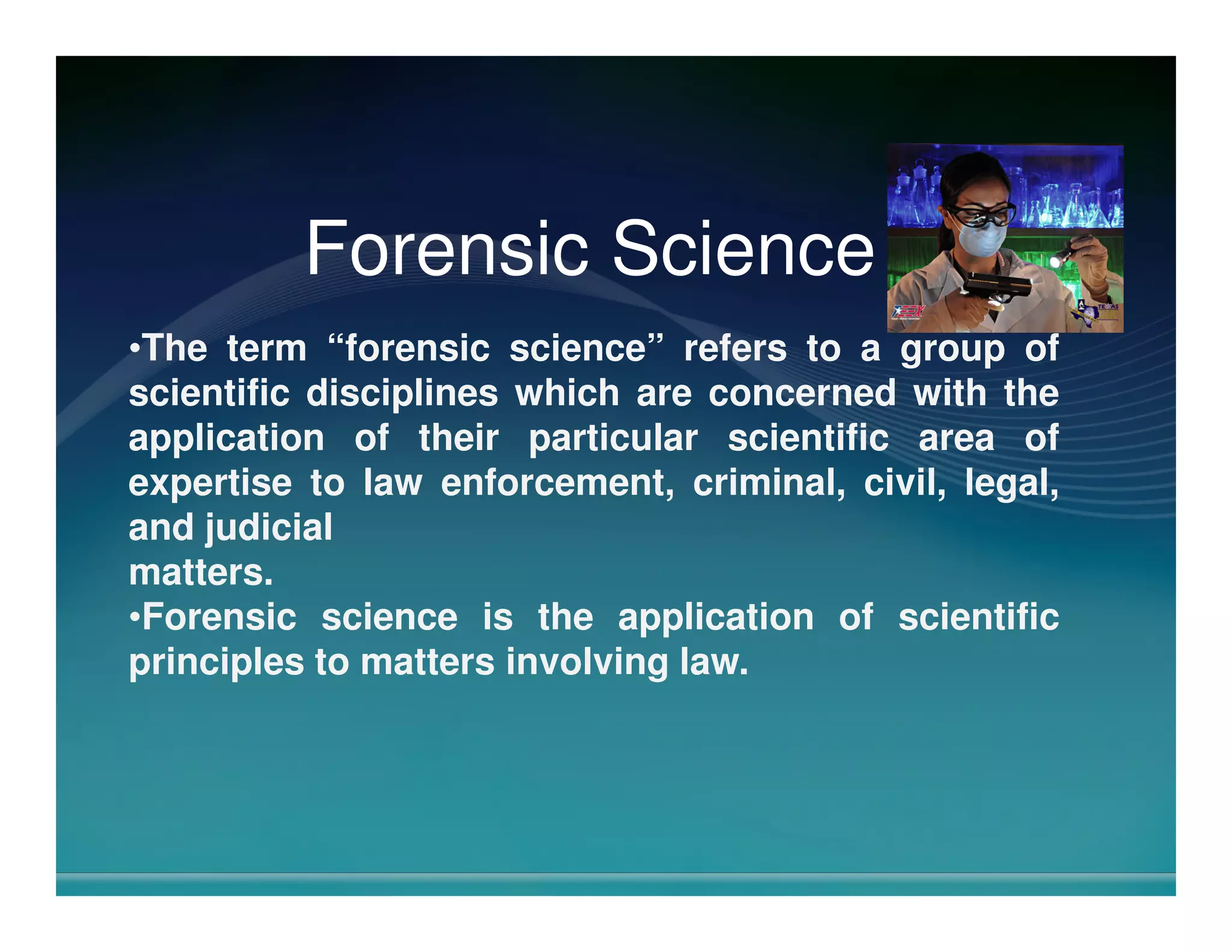 Forensic Chemistry | PDF