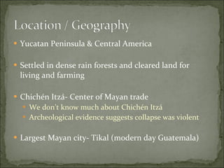 Maya civilization | PPT