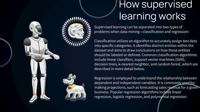 SUPERVISED LEARNING AND UNSUPERVISED LEARNING | PPTX