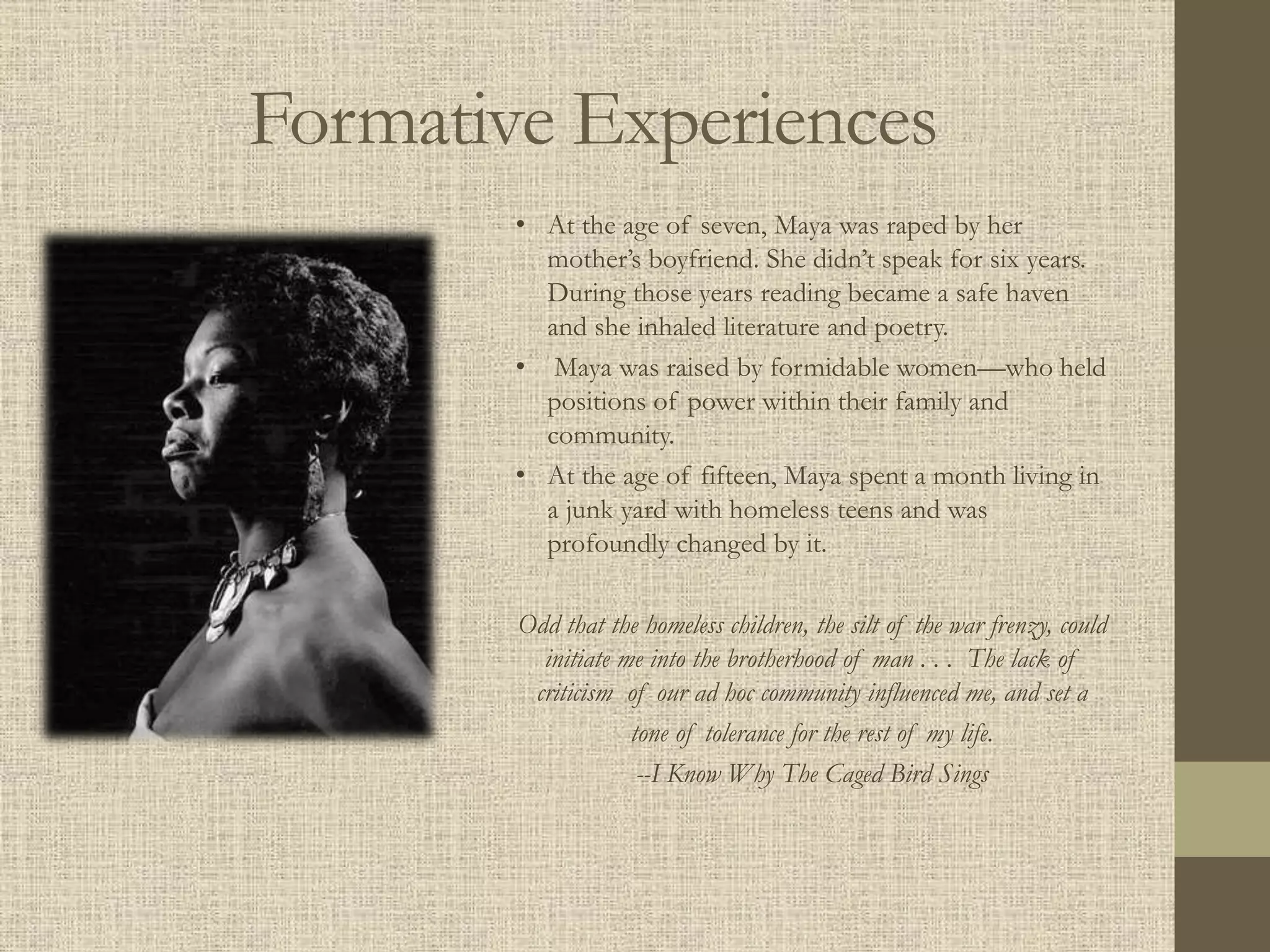Maya Angelou 1928-2014 | PPTX