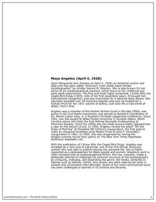 Maya angelou 2012_6 | PDF