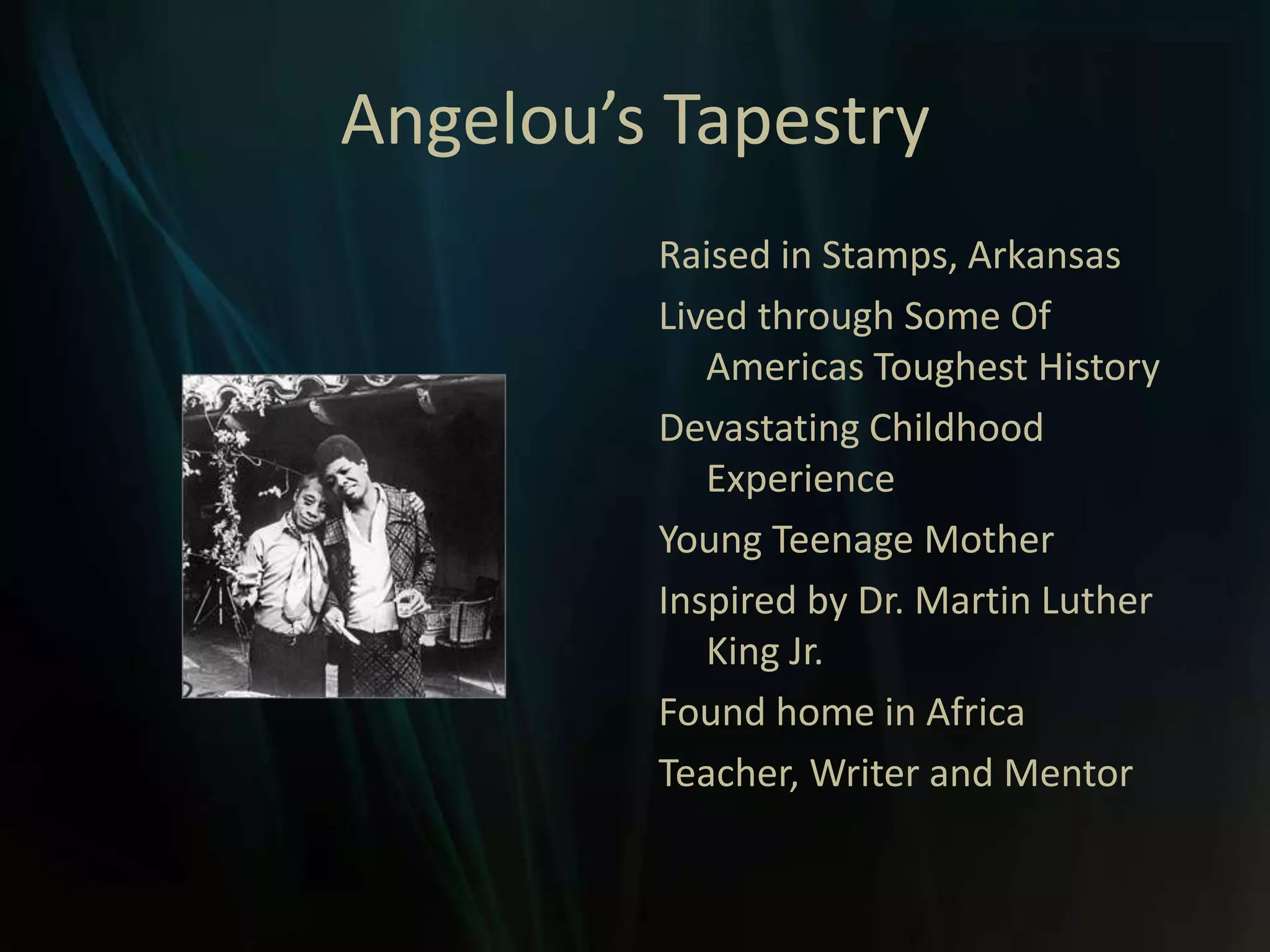 Kaufmann Powerpoint Presentation Maya Angelou | PPTX