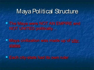 Maya, Aztec, and Inca Civilizations | PPT