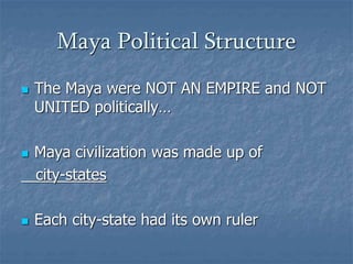 Maya, Aztec, & Inca | PPTX