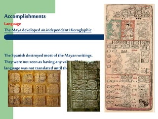 Maya civearlyamericas | PPT