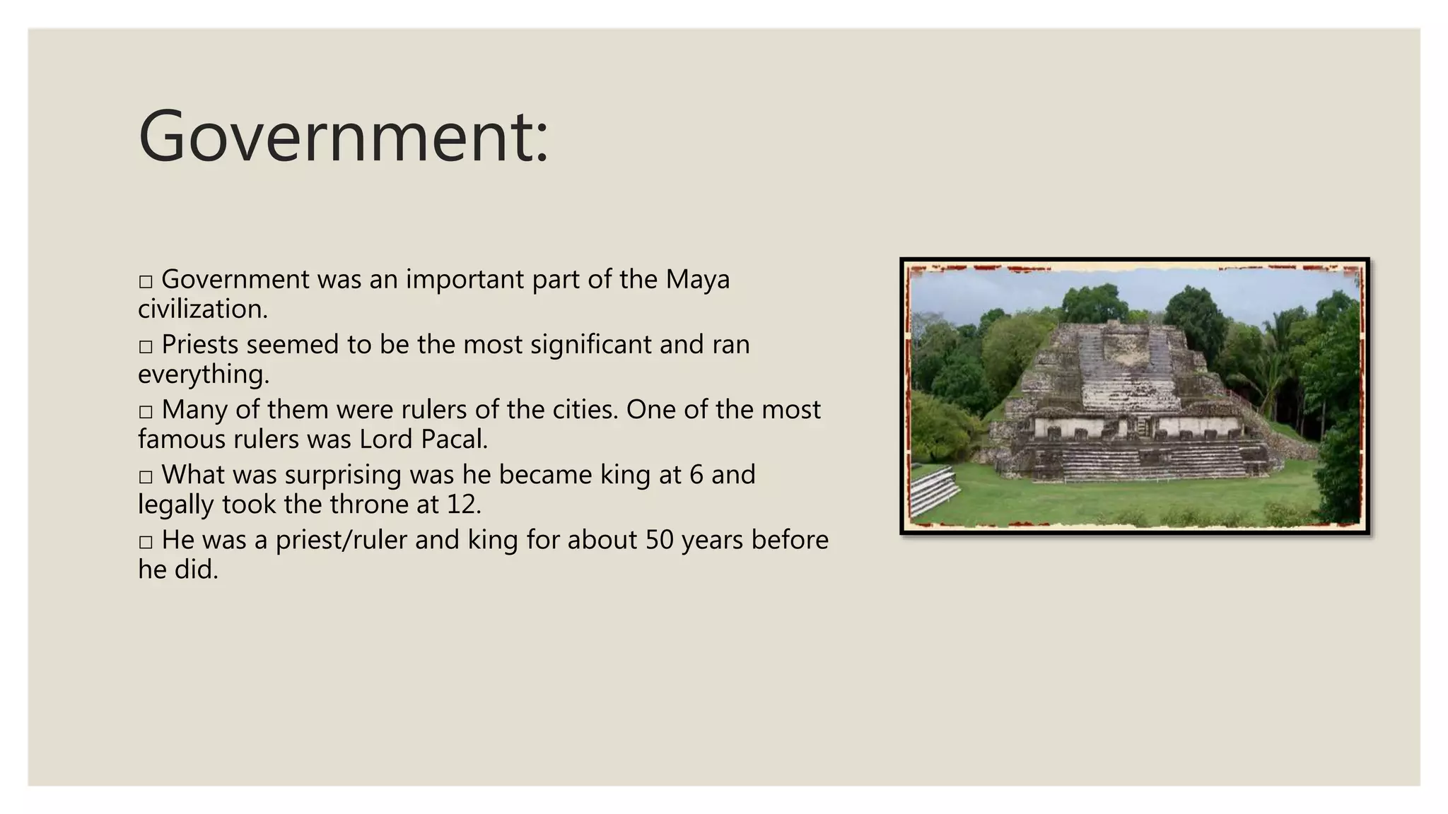 Maya civilization | PPT