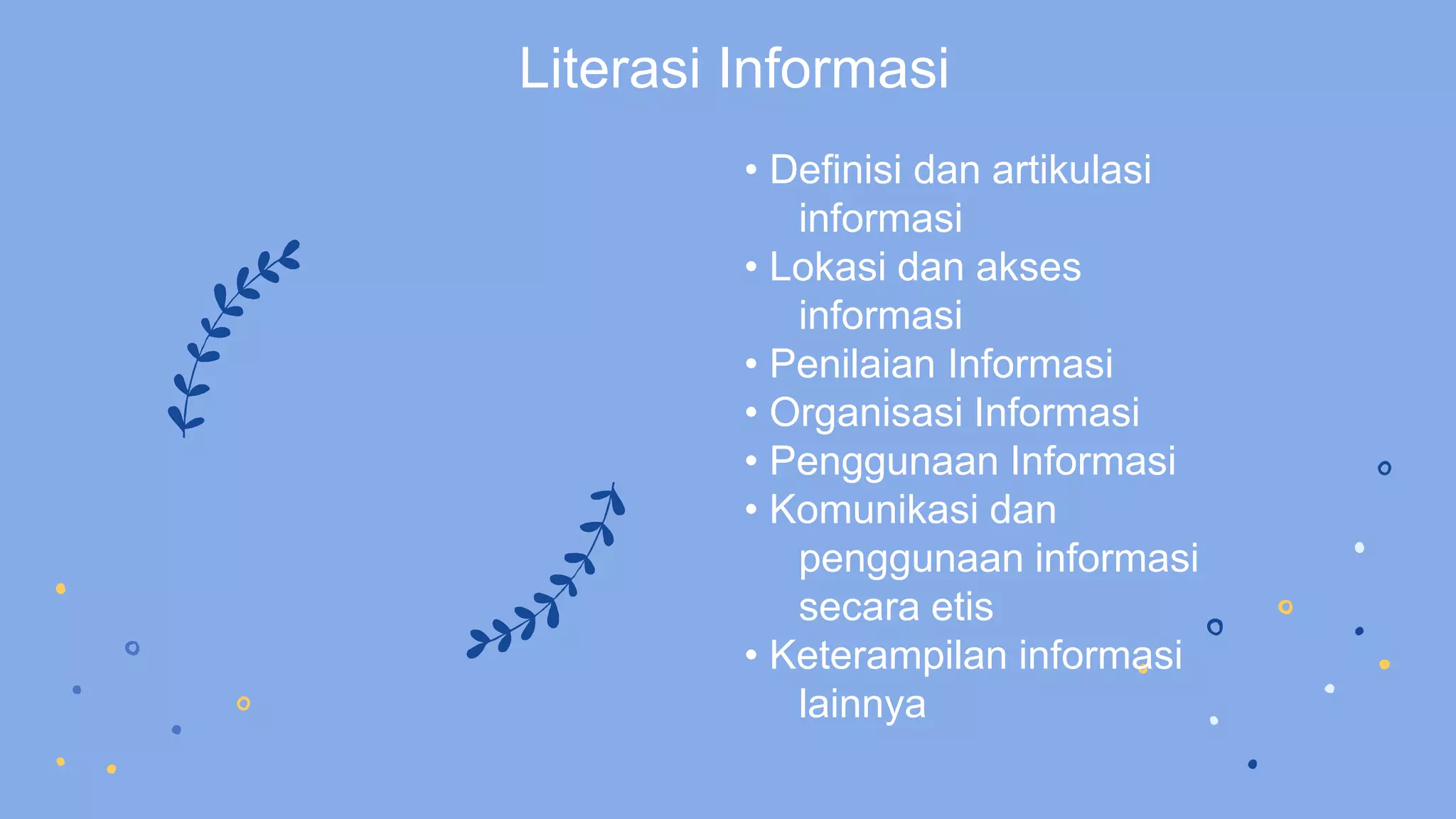 Literasi Informasi dan Media | PPTX
