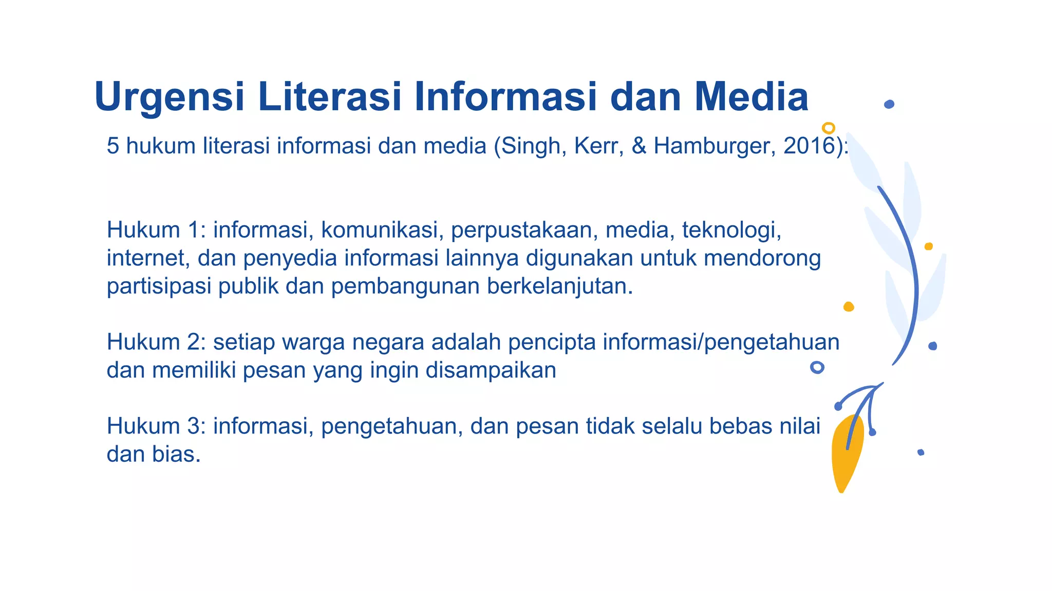 Literasi Informasi dan Media | PPT