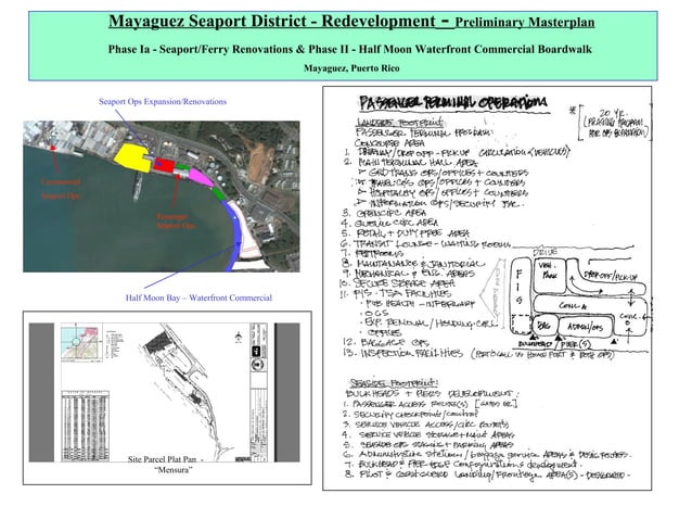 Mayaguez Seaport Redevelopment Concept Proposal - Circa 2007-8 | PPT