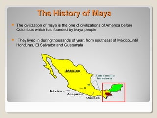 The Mayas | PPT