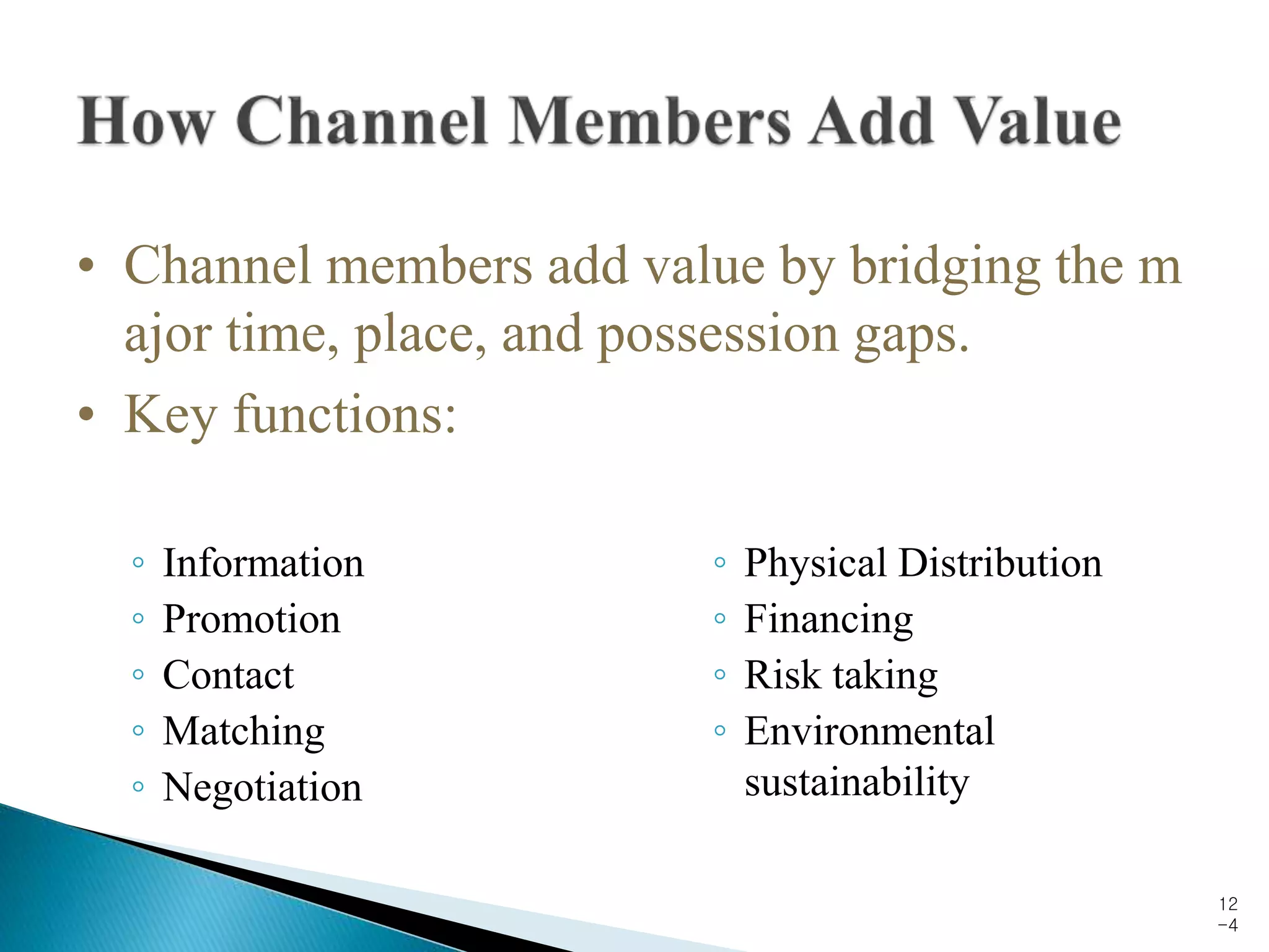Motivating the channel members | PPT