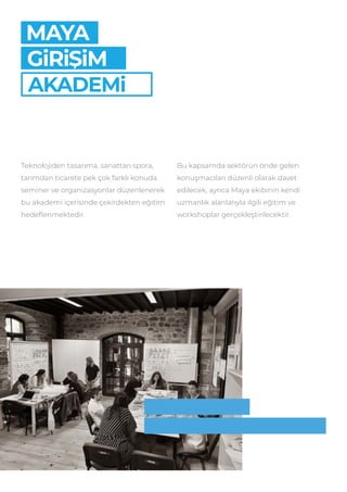 Maya Girişim Merkezi Tanıtım Sunumu | PDF