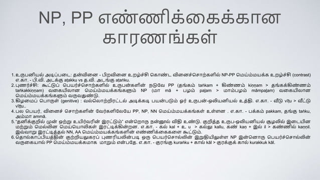 பழந்தமிழ் இலக்கியங்களில் மெய்ம்மயக்கத்தின் பாங்கு | PPTX