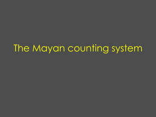 Mayans + Aztecs = Maths | PPTX