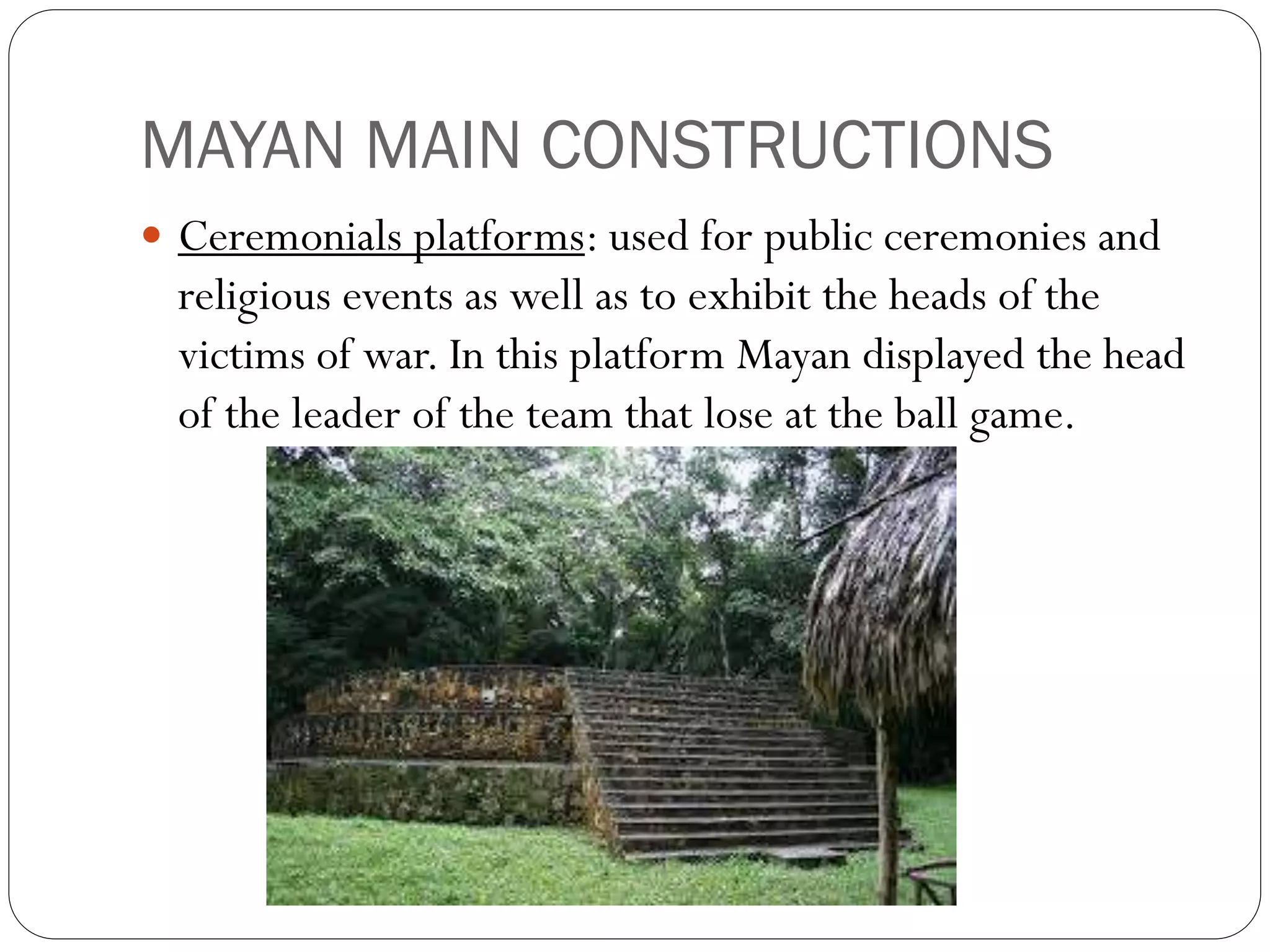Mayan architecture | PPTX