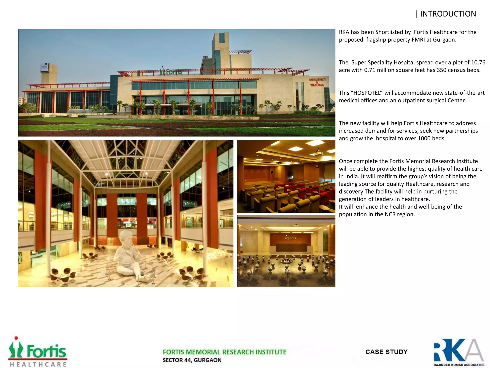 Fortis memorial research institute (Gurgaon) | PDF