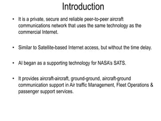 Airborn technology | PPTX | Computer Networking | Computing