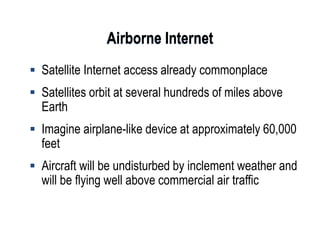 Airborn technology | PPTX | Computer Networking | Computing