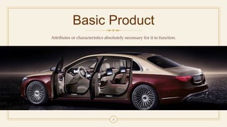 Mercedes - 5 product levels | PPTX