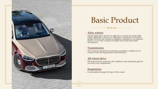 Mercedes - 5 product levels | PPTX